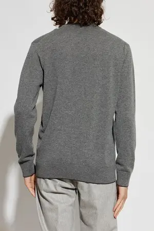 Eleventy Cashmere Crew Neck Sweater - Grey