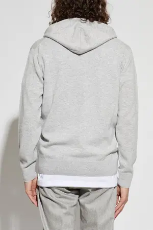Eleventy Cashmere Hooded Zip-up Cardigan