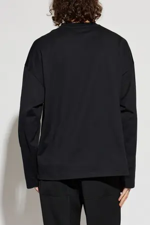 JIL SANDER Long Sleeve T-shirt - Black