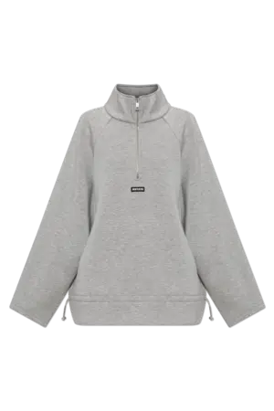 ROTATE BY BIRGER CHRISTENSEN Sweatshirt With Logo Patch