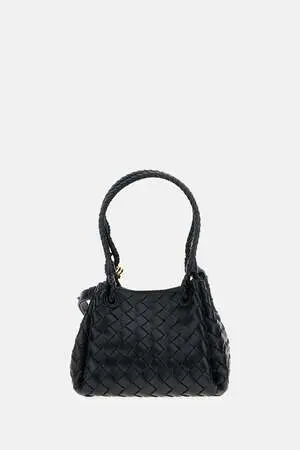 Bottega Veneta Small Parachute Bag - Nero