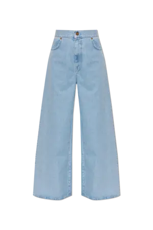 Max Mara Affari" Wide-leg Jeans - Blue