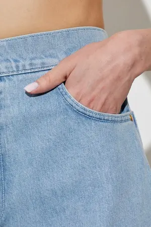 Max Mara Affari" Wide-leg Jeans - Blue