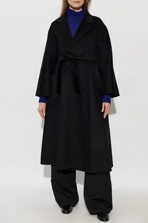 Max Mara Ludmilla Cashmere Coat - Black