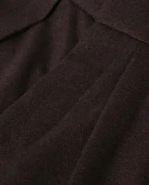 Johnstons Of Elgin Traquair Twill Check Wool & Cashmere Blend Trousers