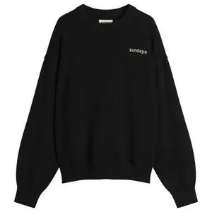 SNDYS. Knit Pullover With Graphic Logo