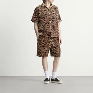 NEIGHBORHOOD X Hippopotamus Terry Cloth Print Shorts