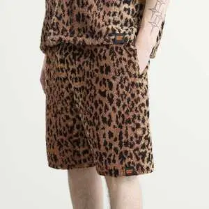 NEIGHBORHOOD X Hippopotamus Terry Cloth Print Shorts