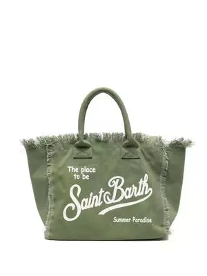 MC2 SAINT BARTH Vanity Tote Bag - Green
