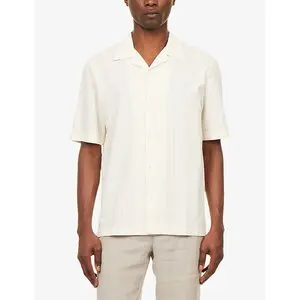 Sunspel Stripe-pattern Regular-fit Cotton Shirt