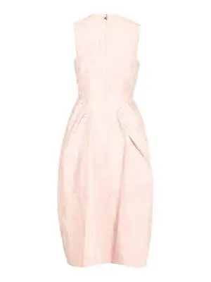ROTATE BY BIRGER CHRISTENSEN Embroidered Floral Midi Dress