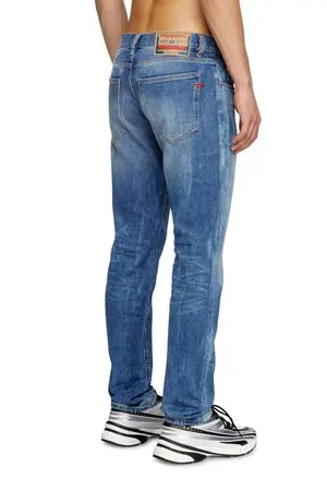 DIESEL® 2019 D-strukt Slim Jeans - Medium Blue