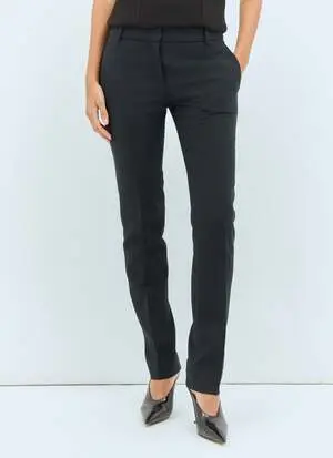 TOTEME Low-waist Slim Pants