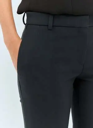 TOTEME Low-waist Slim Pants