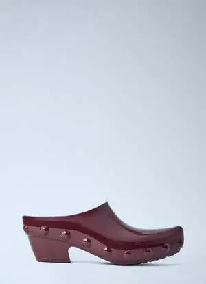 Bottega Veneta Gondola Studded Rubber Clogs - Multicolor