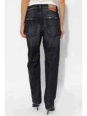 DIESEL® D-ark High-waisted Jeans - Grey