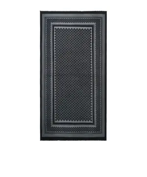 BY MALENE BIRGER Geometric-pattern Scarf - Charcoal