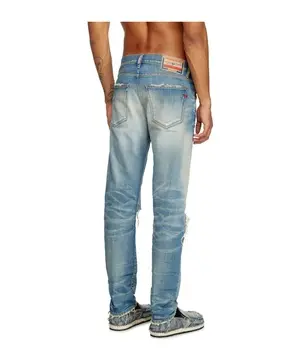 DIESEL® D-strukt Tapered Jeans - Medium Blue