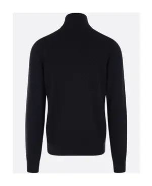 Brioni Zip-up High Neck Cardigan