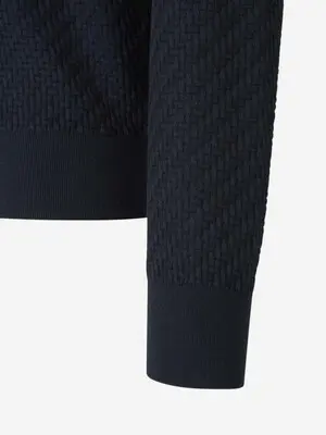 Brioni Zip-up High Neck Cardigan