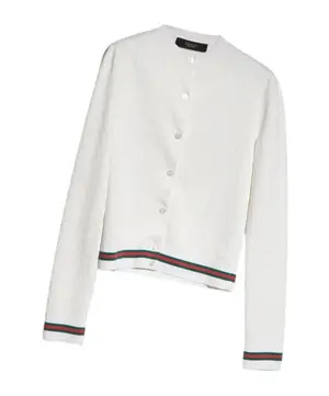 Gucci Gg Jacquard Cardigan