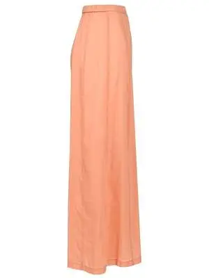 FORTE_FORTE Flared Voile Trousers