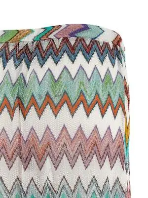 Missoni Zigzag Pattern Viscose Lamé Pants