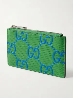 Gucci Logo Wallet - Green