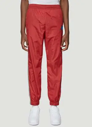 Off-White Arrow Side Track Pants - Red