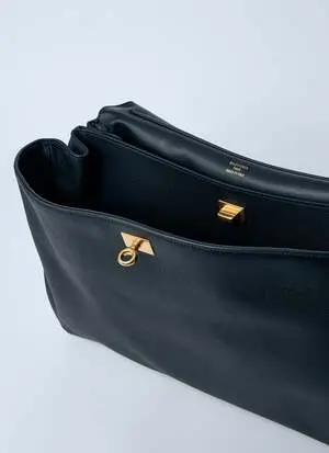 Balenciaga Large Rodeo Handbag - Black
