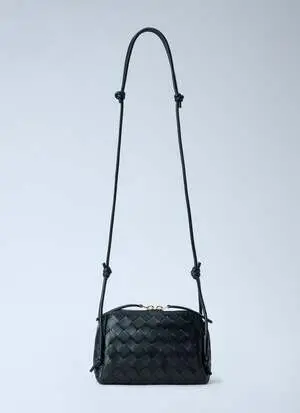 Bottega Veneta Intrecciato Concert Pouch - Black