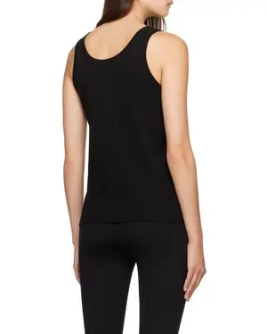 THE ROW Frankie Sleeveless Tank Top - Black