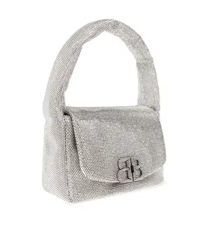 Balenciaga Monaco Small Sling Shoulder Bag - Silver