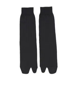MAISON MARGIELA Tabi Toe Socks - Black