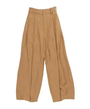 UMA WANG Pleated Casual Trousers - Brown
