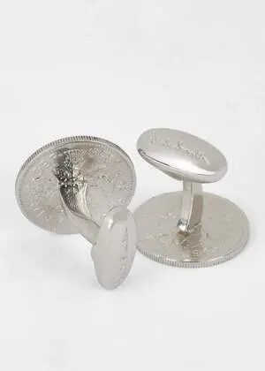 Paul Smith Coin Motif Cufflinks