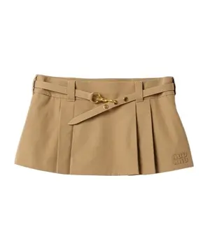 Miu Miu Pleated Bottoms For Women