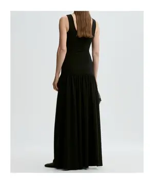 BY MALENE BIRGER Marcielle Scoop-neck Maxi Dress - Black