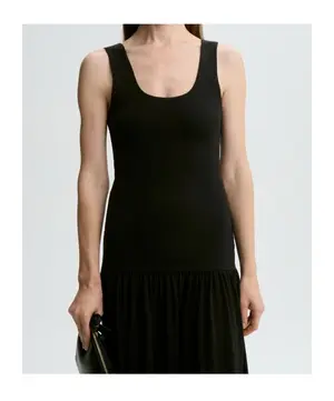 BY MALENE BIRGER Marcielle Scoop-neck Maxi Dress - Black