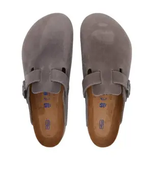 BIRKENSTOCK Boston Clogs With Buckled Strap