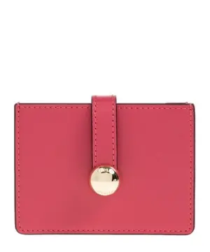 Furla Sfera Medium Card Case - Red