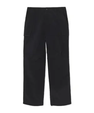 Burberry Nylon Cargo Trousers With Embroidered Equestrian Knight Design - Navy