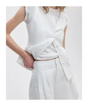 RAG  BONE Rag & Bone Tailored Pleated Shorts