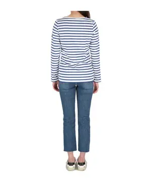 Saint James Horizontal Stripe Long-sleeve T-shirt