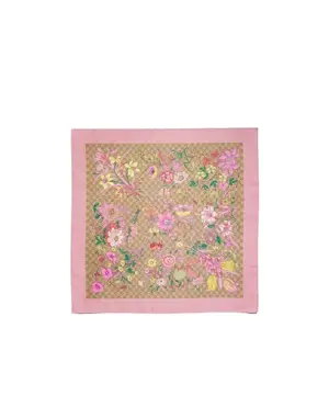 Gucci Printed Gg Twill Scarf - Multi-color