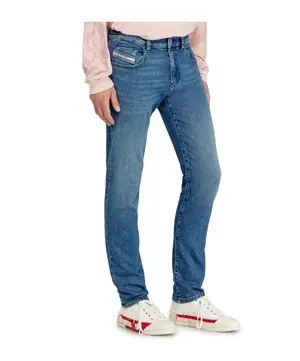 DIESEL® D-strukt Slim-fit Jeans - Medium Blue