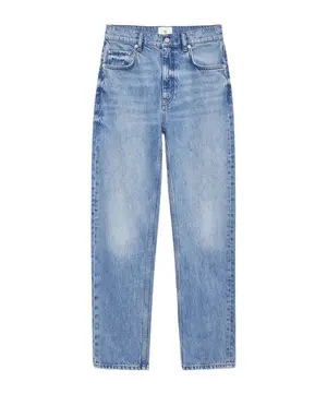 ANINE BING Belt Loop Jeans - Arbor Blue