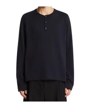 THE ROW Long-sleeved Knitwear With Button-down Front