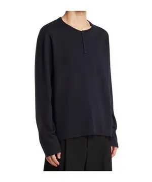 THE ROW Long-sleeved Knitwear With Button-down Front