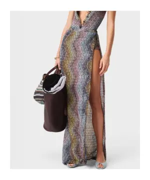 Missoni Sequined Zigzag Maxi Skirt